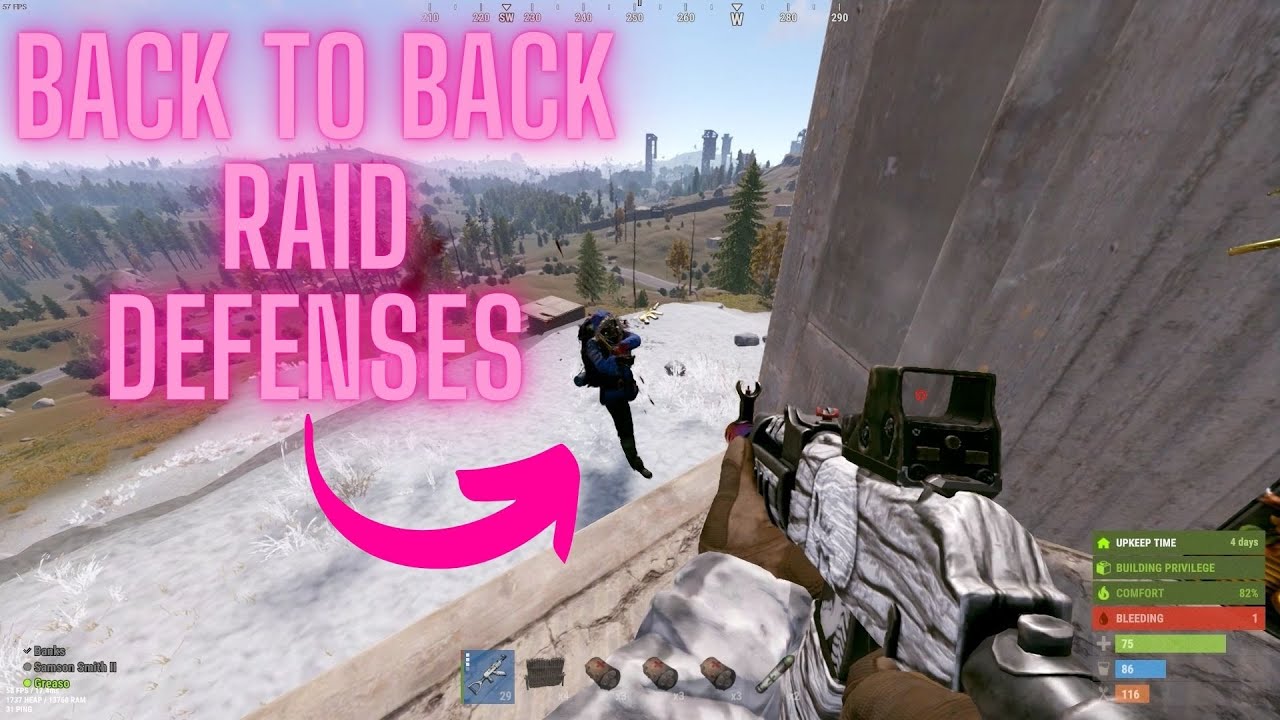 RUST- I got raided TWICE in less than 5 minutes... - YouTube