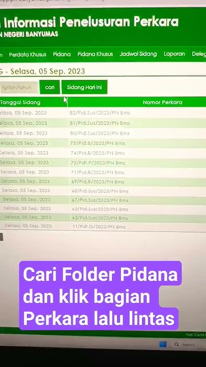 CARA LIHAT DENDA TILANG SECARA ONLINE - YouTube