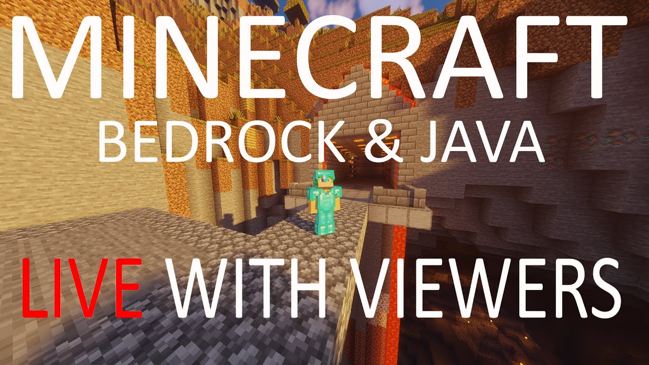 Minecraft LIVE with viewers - YouTube