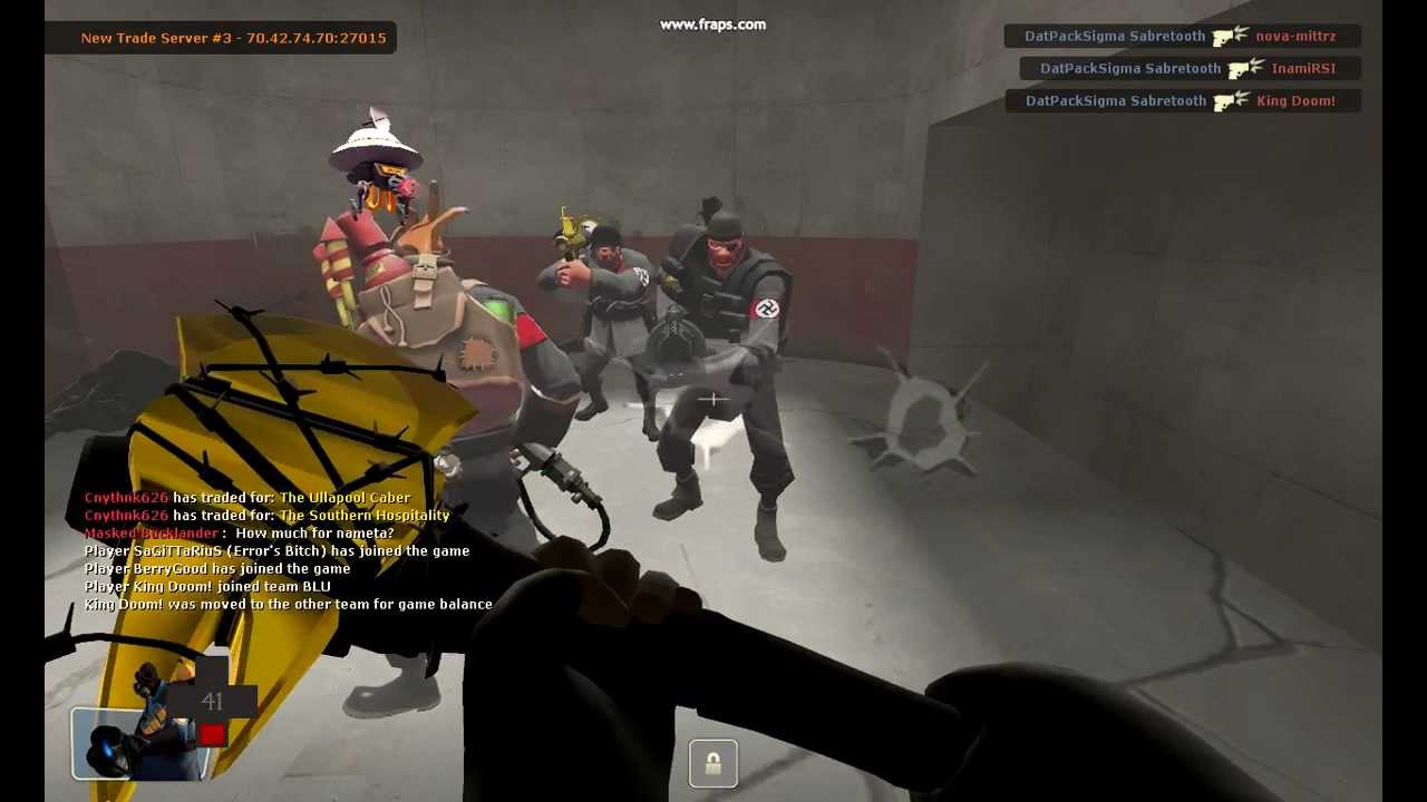 TF2 Skins Golden Axe US Marines and Nazis skin - YouTube