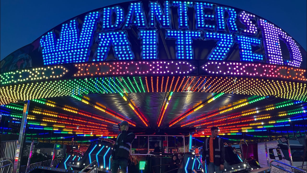 Waltzers Off-Ride - Abie Danters - Neath Spring Fair 2024 - YouTube