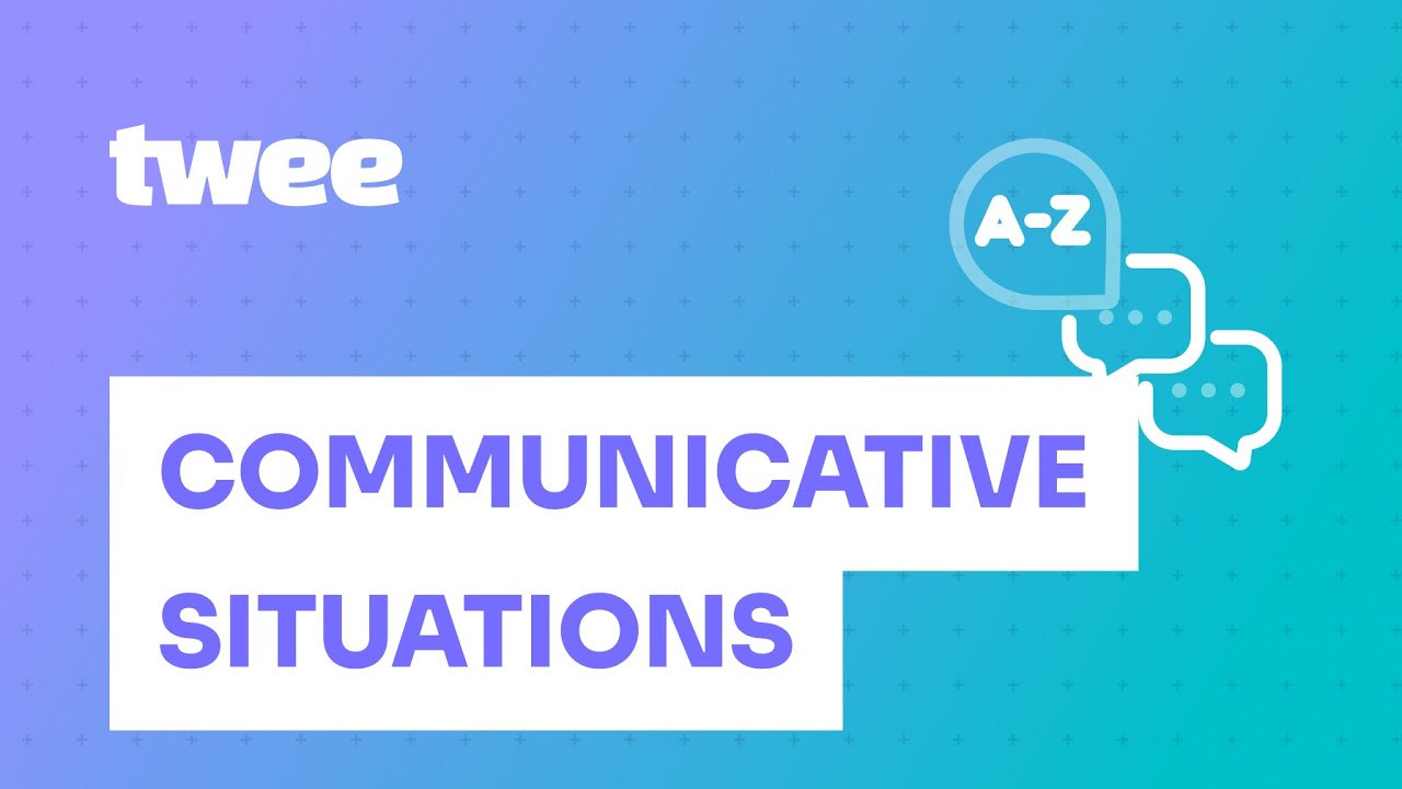 How to Create a Communicative Situations Vocabulary Task on Twee - YouTube