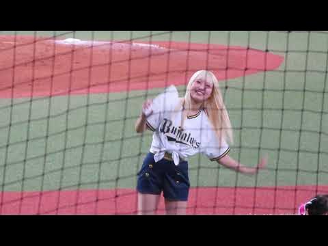 240413 オリックスvsファイターズ BsGravity 「TakeMe」 YUKARI SAAYA - YouTube