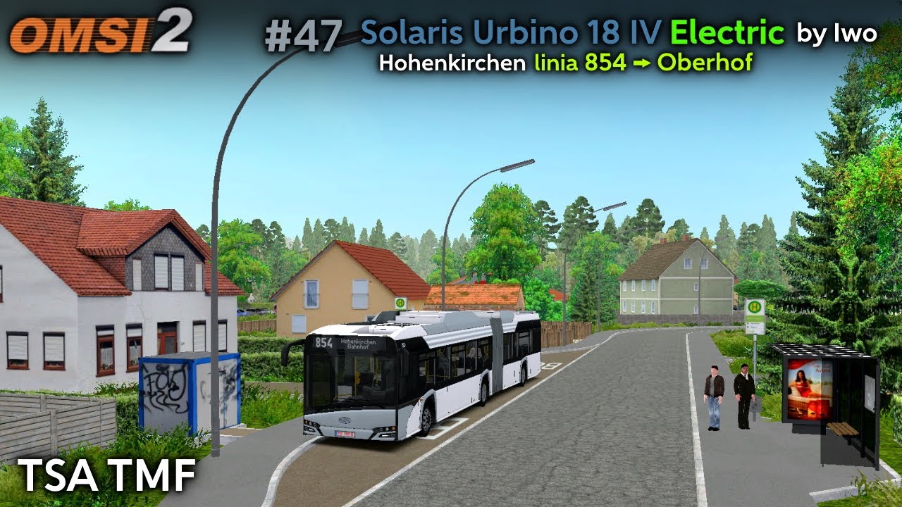[OMSI 2 #47] Solaris Urbino 18 IV Electric (by Iwo) - Hohenkirchen ...
