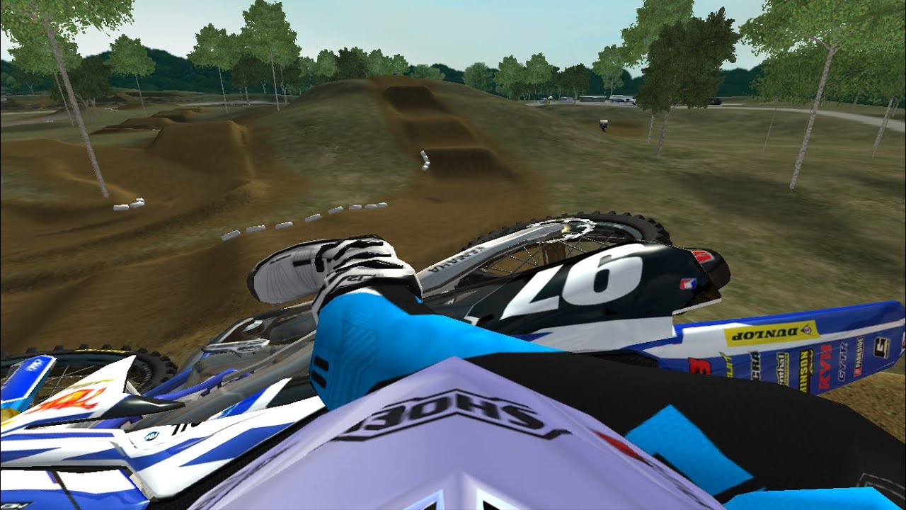 Mx Simulator - GoPro Helmet Cam in TMFR Compound MX - YouTube