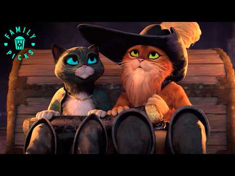 Puss, Kitty, and Perrito's WILD Triple Heist Chase | Puss in Boots: The Last Wish