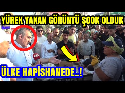 ÜLKE HAPİSHANEDE. ESNAFI SUÇLADI VATANDAŞ ÜSTÜNE YÜRÜDÜ. YÜREK YAKAN GÖRÜNTÜLER. MUTLAKA İZLE.