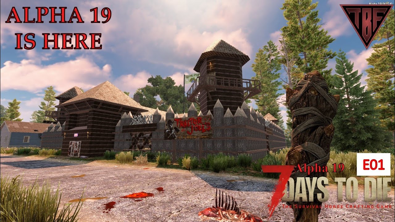HD Zombies! E01 7 days to die alpha 19 Experimental Branch! New ...
