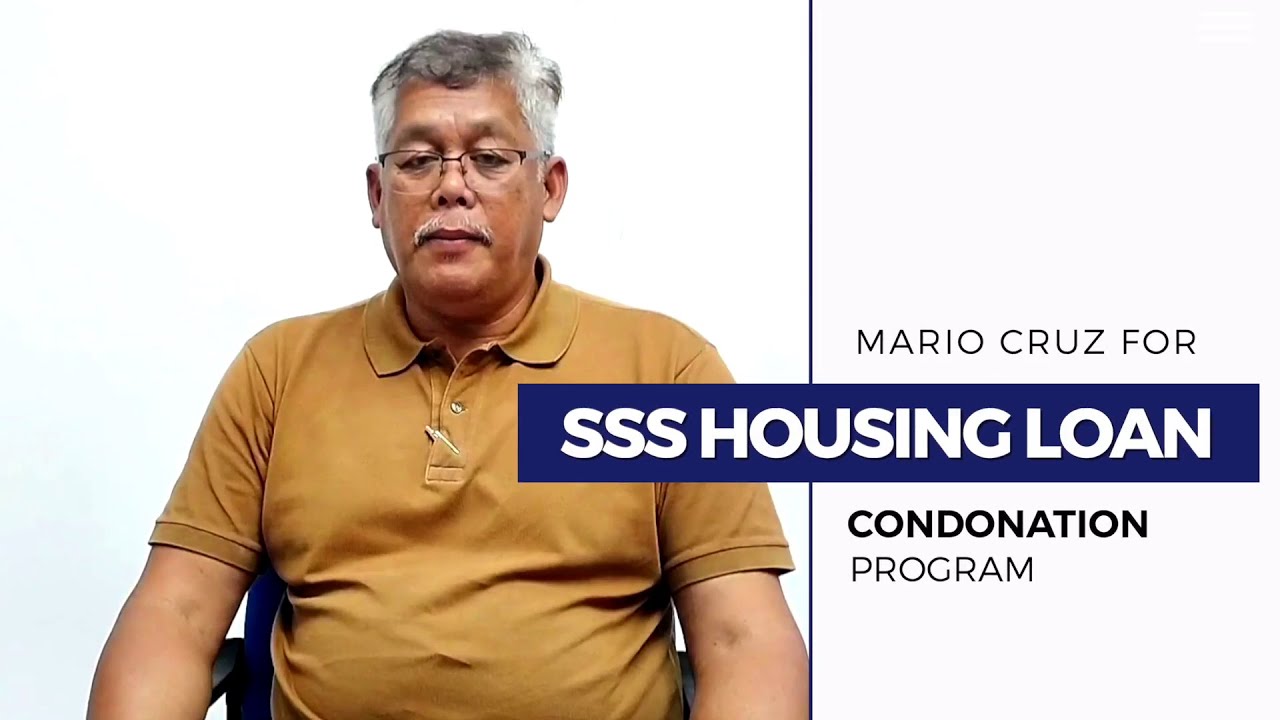 Mr. Mark Cruz for SSS Housing Loan Condonation Program: - YouTube