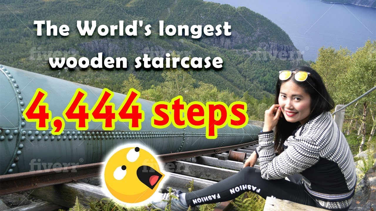 FLØRLI 4444 STEPS VLOG | WORLD'S LONGEST STAIRCASE - YouTube