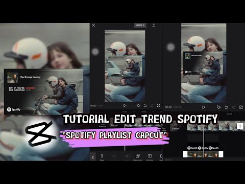 TUTORIAL EDIT TREND SPOTIFY CAPCUT - YouTube