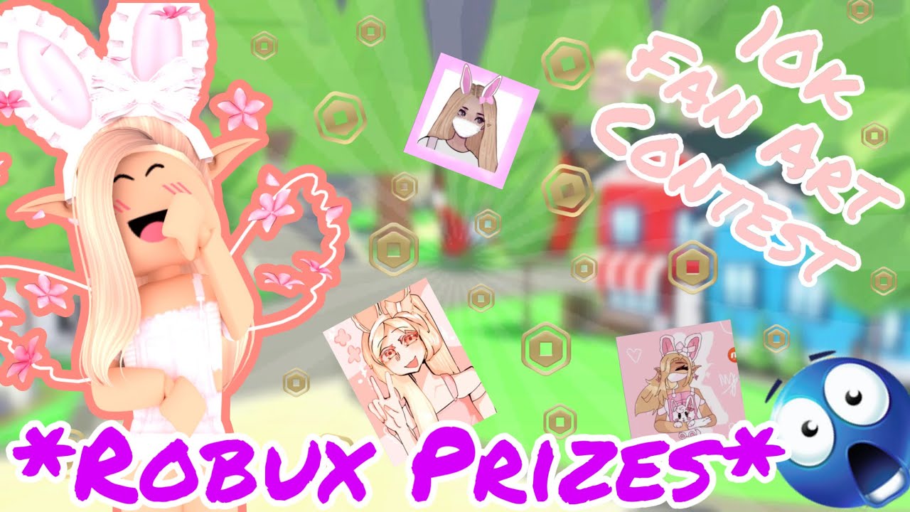 🌸 10k Fan Art Contest!! ROBUX PRIZES! 🌸 #fanartforbeb2 💕 ...