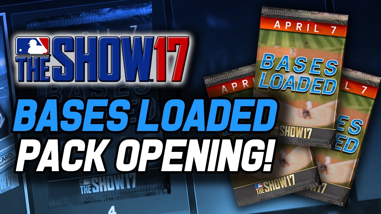 BASES LOADED PACK OPENING! - MLB The Show 17 Pack Opening - YouTube