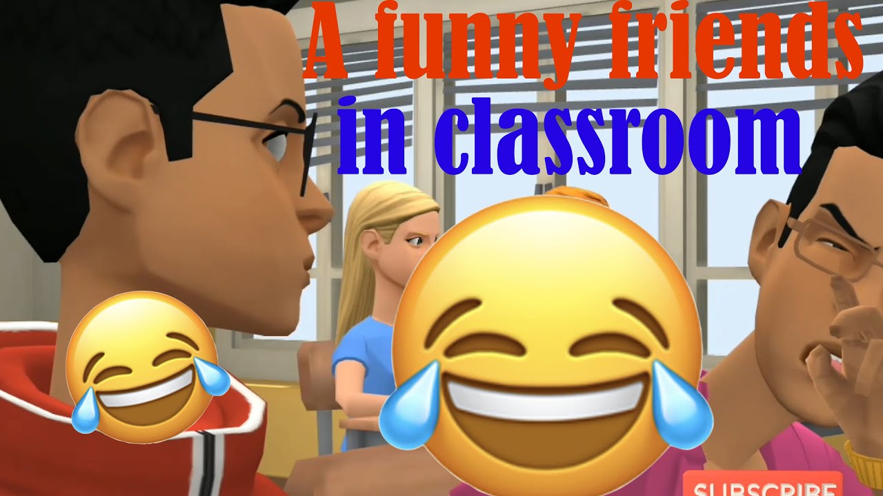 @school friends funny in class room - YouTube