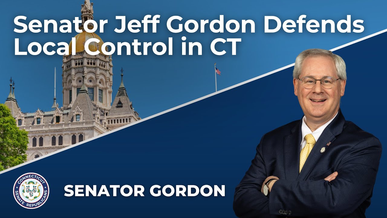 Sen. Jeff Gordon Urges Gov. Lamont to Veto H.B. 5002 - YouTube