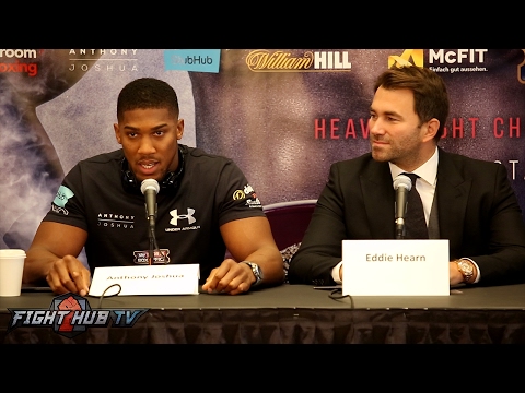 Anthony Joshua vs. Wladimir Klitschko Full New York Press Conference Video