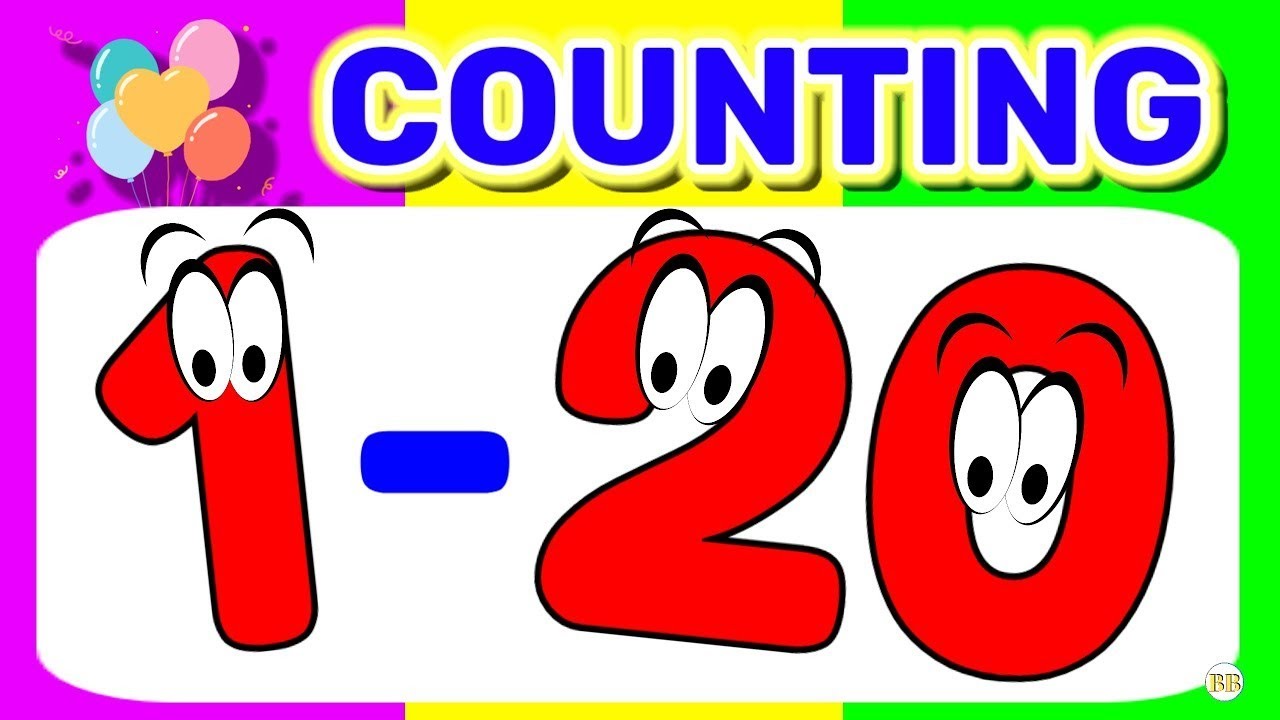 Number Song 1-20 for Children | Counting Numbers from 1-20 | Counting ...