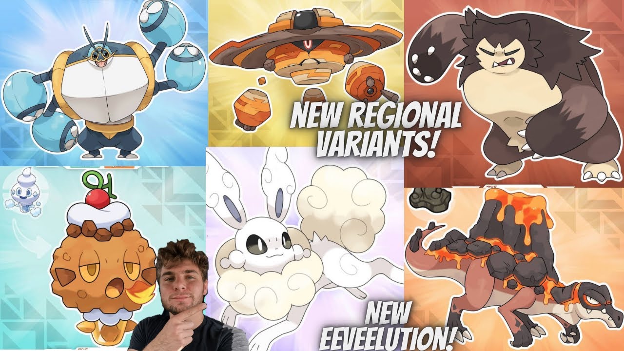New Regional Variants, Eeveelutions and More! (Region Review, Ep 7 ...