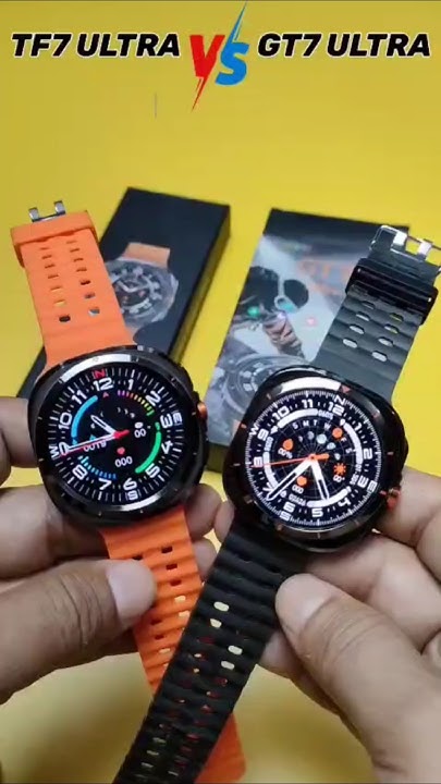 GT7 Ultra VS TF7 Ultra #samsunggalaxywatch7ultra #smartwatchunboxing #smartwatch #watch # ...