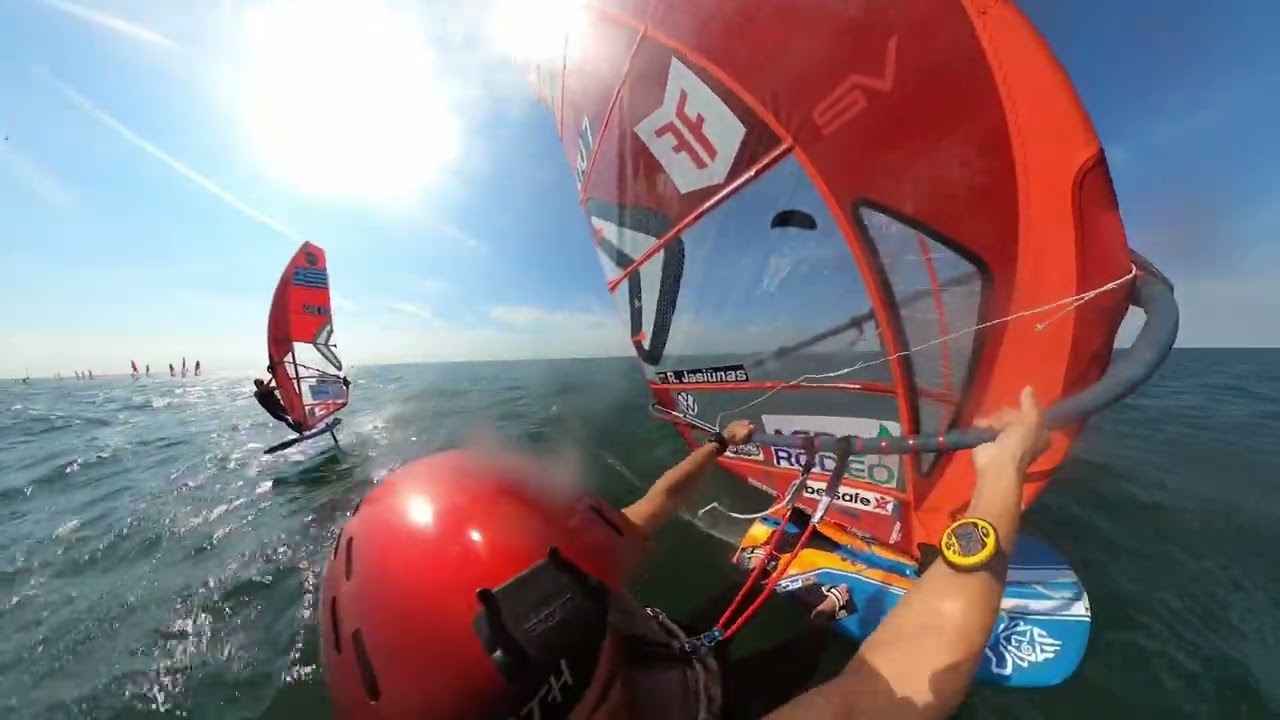 IQ Foil course race - Test Event Hague - Race of the Week Ep. 21 - YouTube