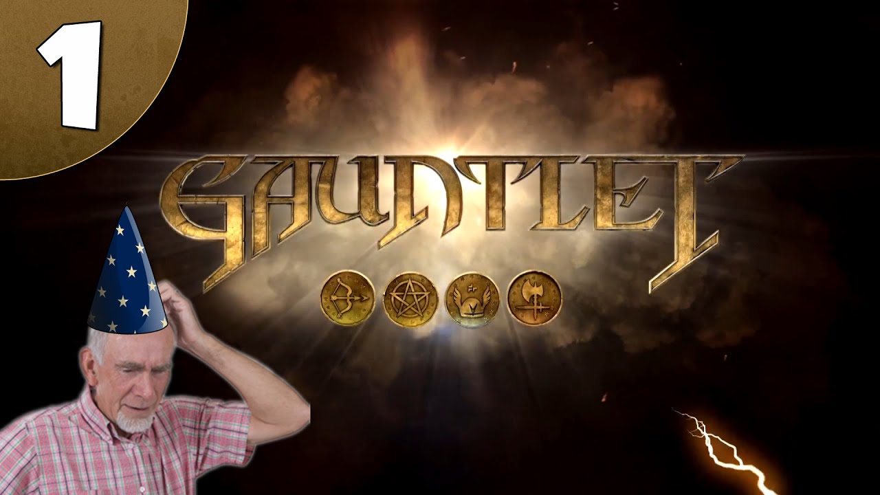 Wizard Confusion - Let's Play Gauntlet Co-Op - Part 1 - YouTube