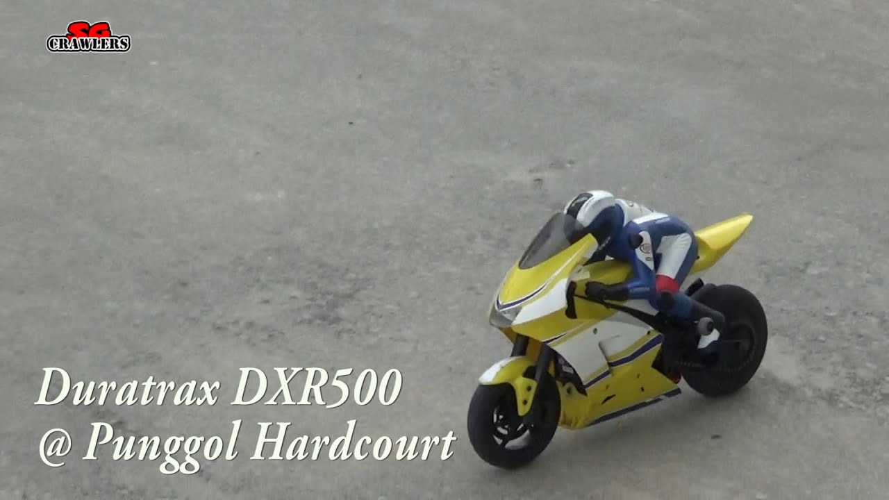 DuraTrax DXR500 1/5 Brushless Motorcycle RTR w/2.4GHz Tactic Radio ...