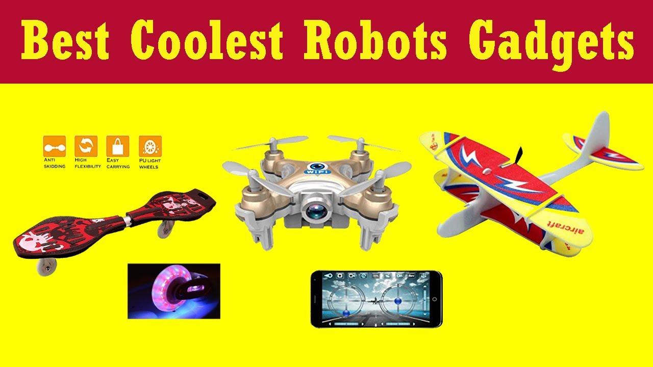 Top 5 Best Coolest Robots Gadgets 2021 - YouTube