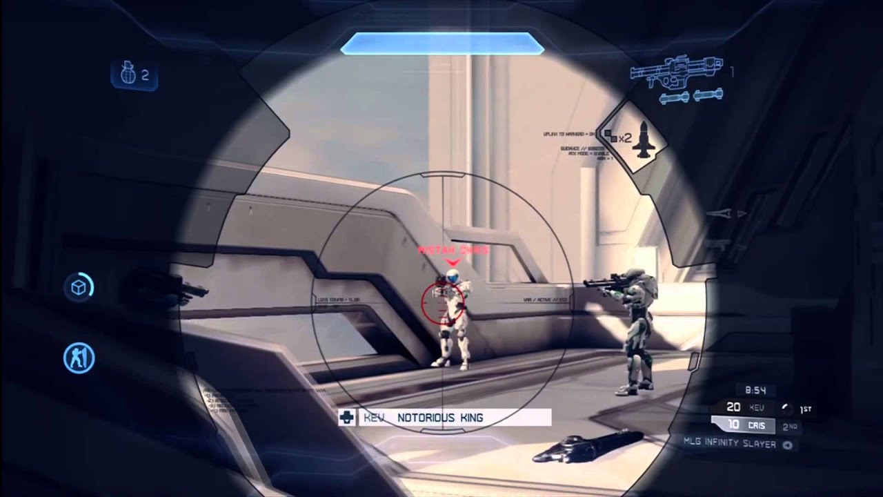 Halo 4 - Rebounding Rockets with the Hardlight shield - YouTube