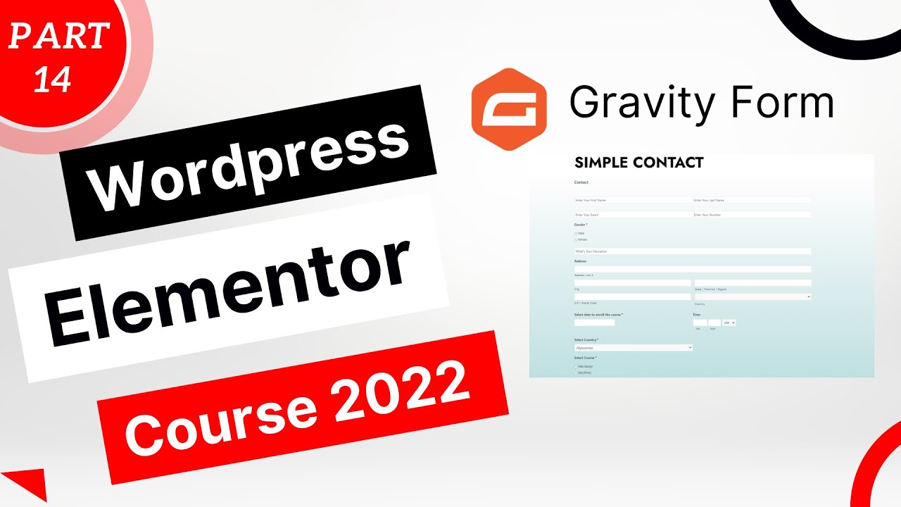 Create Simple graviry form | Gravity forms tutorial 2022 | part 14 | #GravityForm | Foysal jaman ...