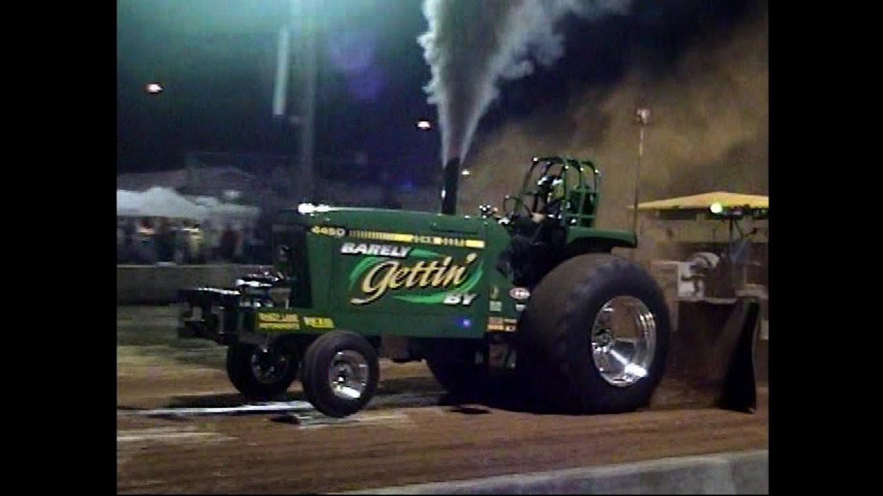 Tractor Pulling Mod Turbo Tractors Running Hard At Boonsboro - YouTube