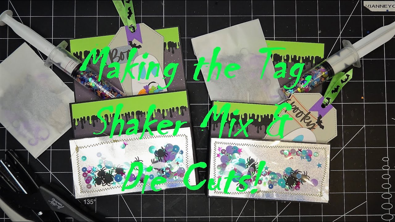 "Happy Fall-oween" Loaded Pocket Swap Tutorial, Part 2: Making Required Tag, Shaker Mix & Die ...