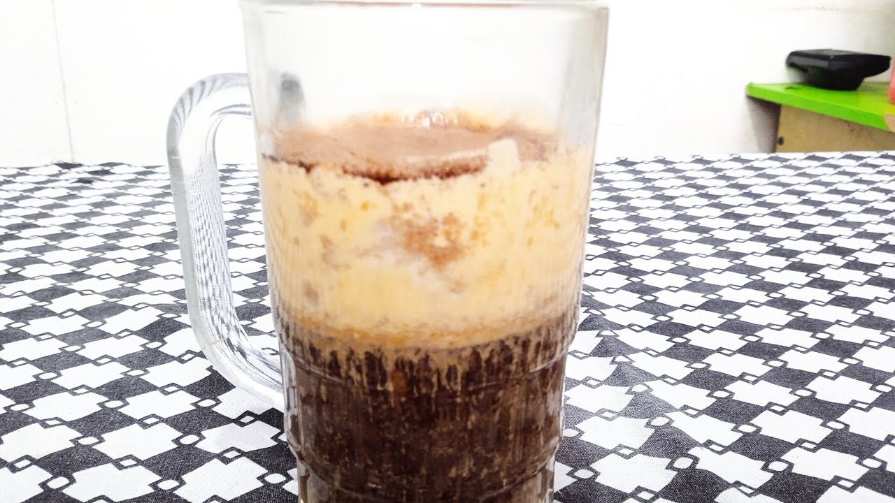 Teh telur jahe merah chocolate ala restoran padang - YouTube