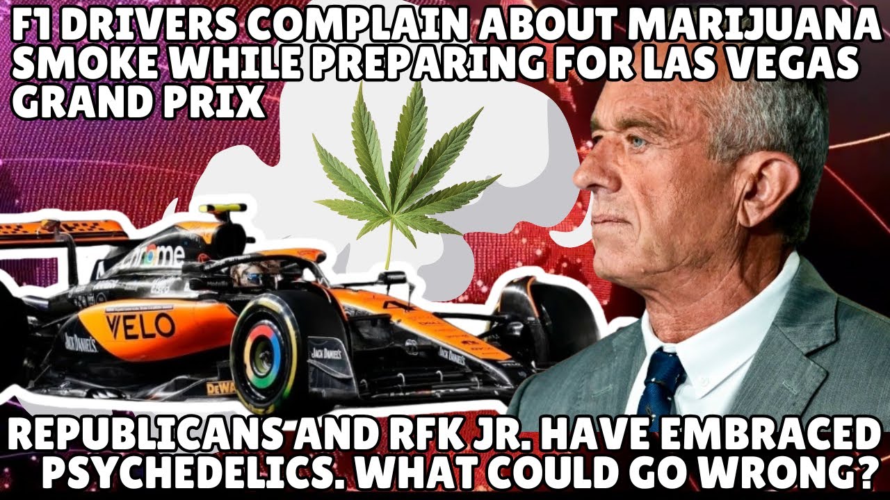 F1 drivers complain about marijuana smoke while preparing for Las Vegas ...