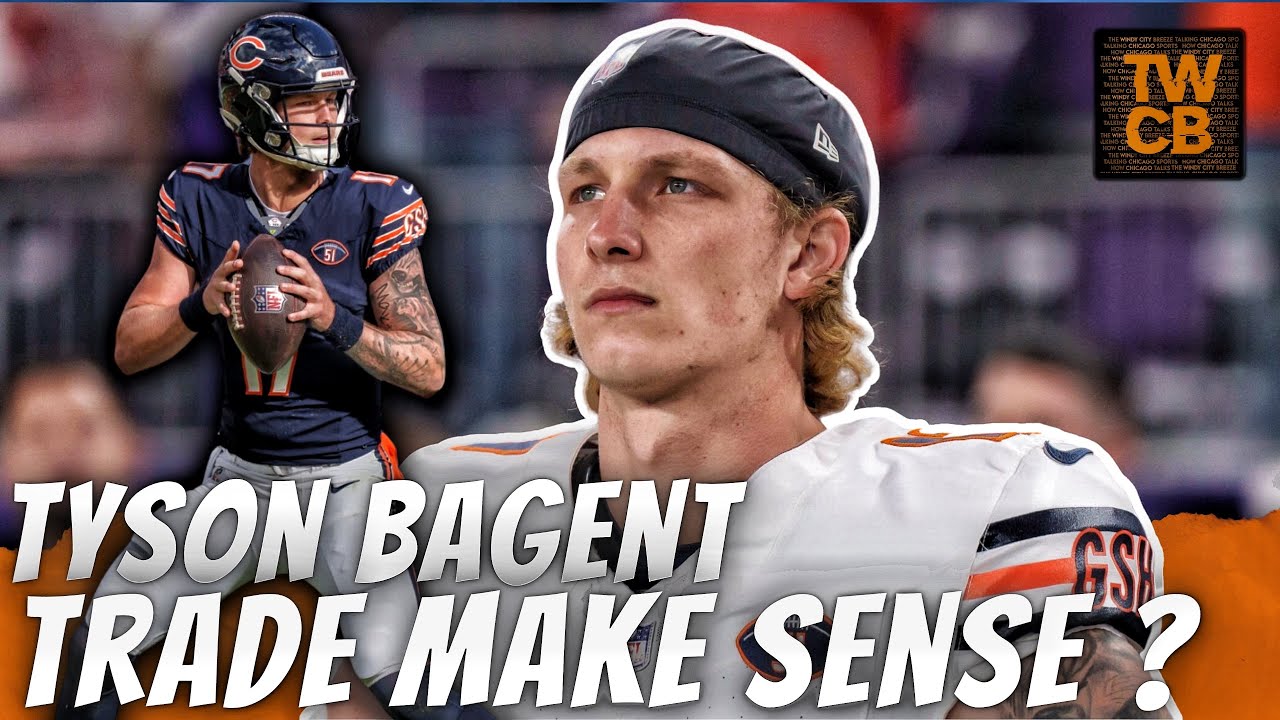 Would A Tyson Bagent Trade Be Bad For The Chicago Bears ? - YouTube