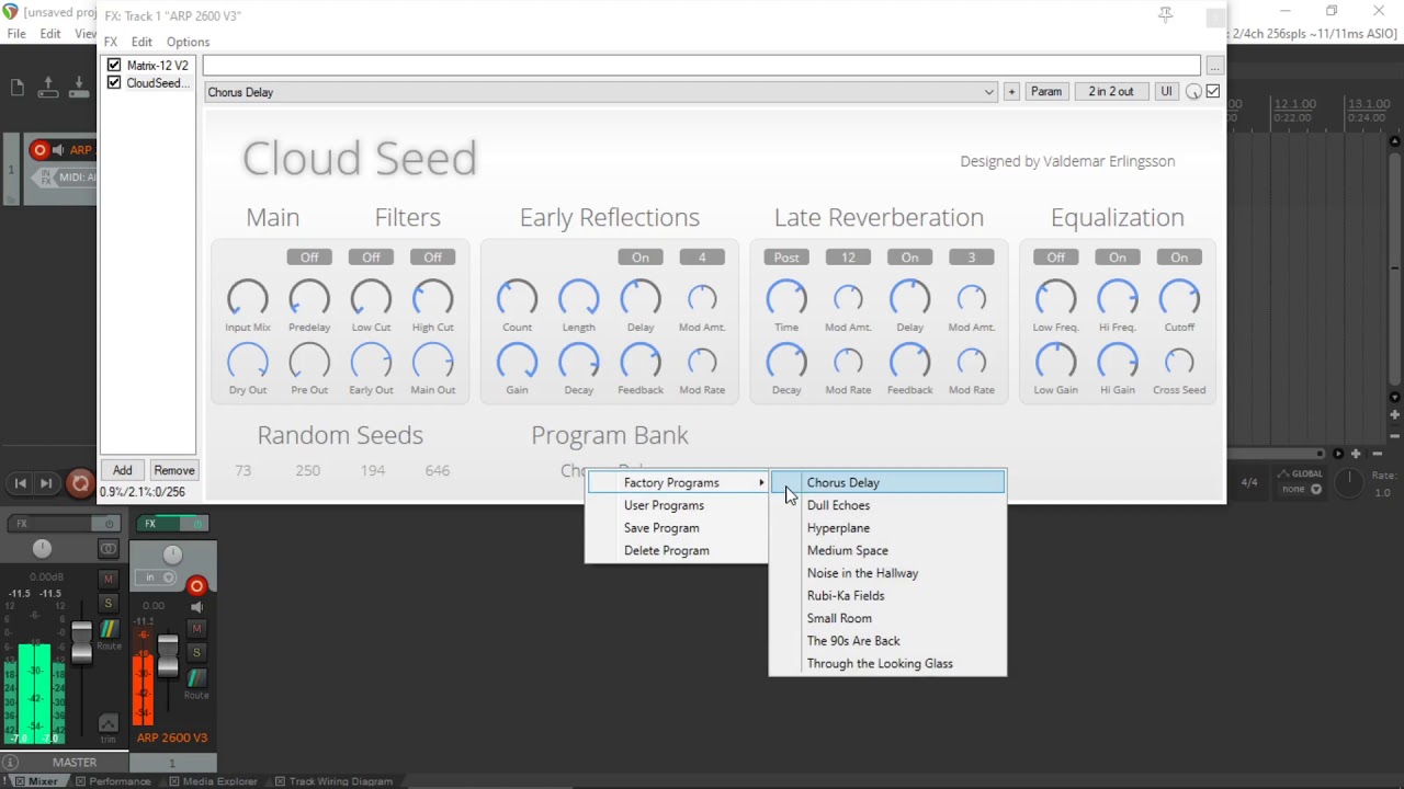 CloudSeed - Reverb for dayz - YouTube