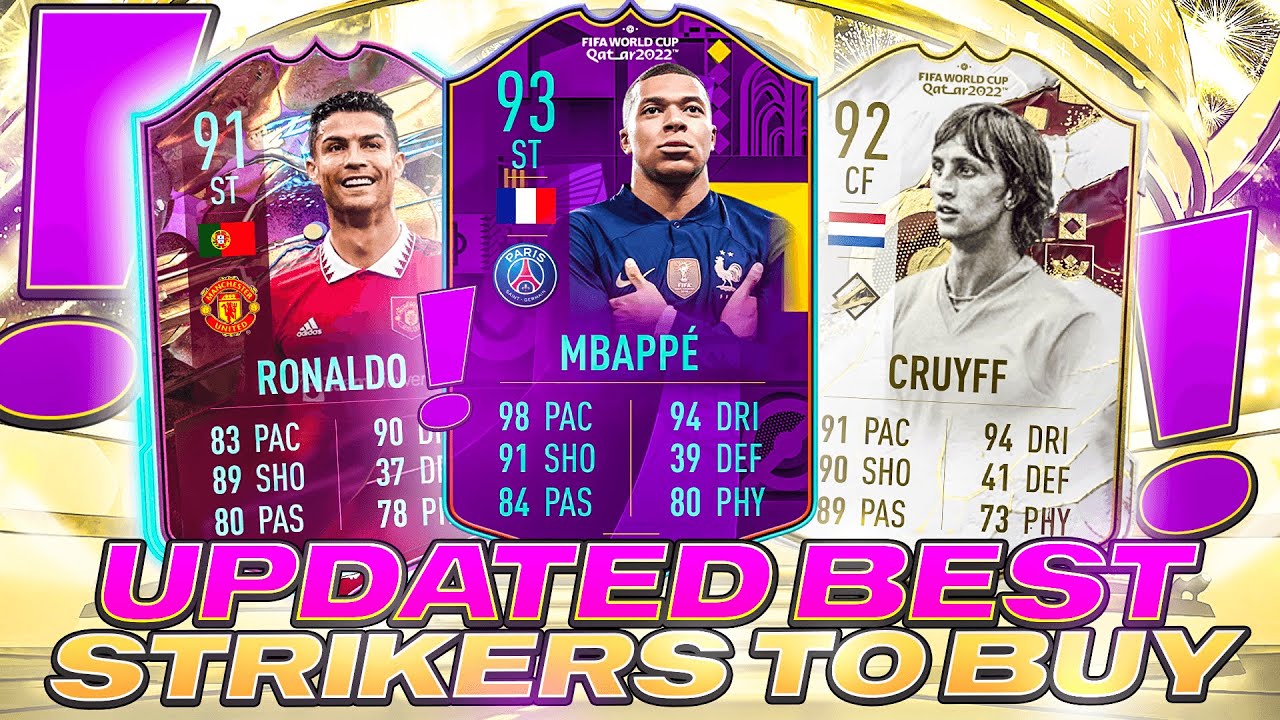 (UPDATED)😳TOP 10 BEST STRIKERS IN FIFA 23 ULTIMATE TEAM - YouTube