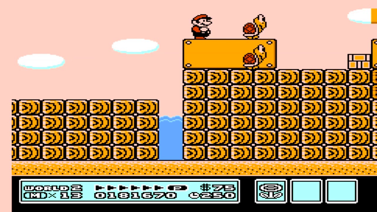 Super Mario Bros 3 (NES) Level 2-5 - YouTube
