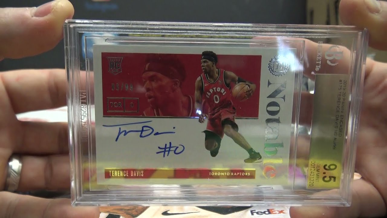 Hai's 2019/20 Panini Encased NBA Basketball Box Break - YouTube