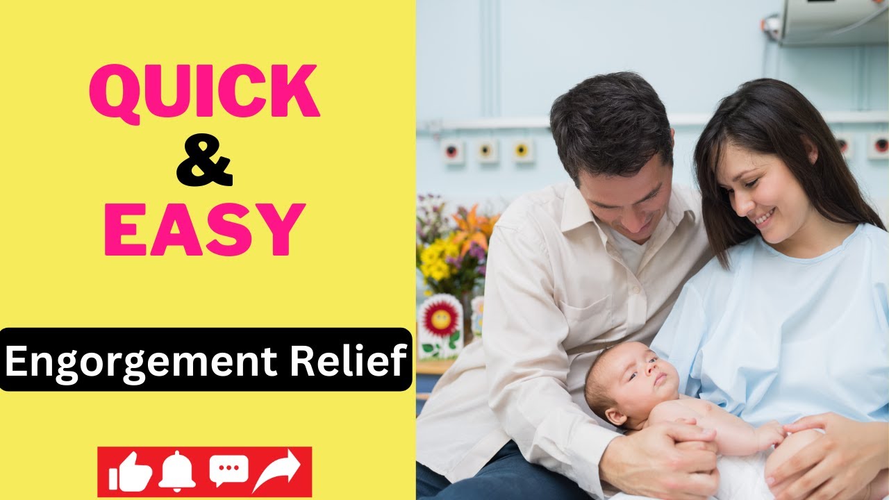 Hand Expressing Milk to Relieve Engorgement - YouTube