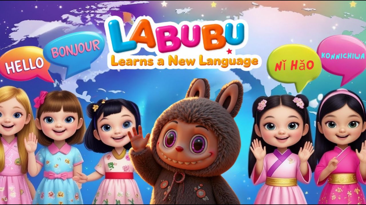 Labubu Learns A New Language - Lagu Anak Indonesia #labubu # ...