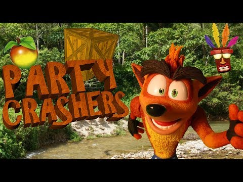 PARTY CRASHERS! Crash Bandicoot Stop Motion - YouTube