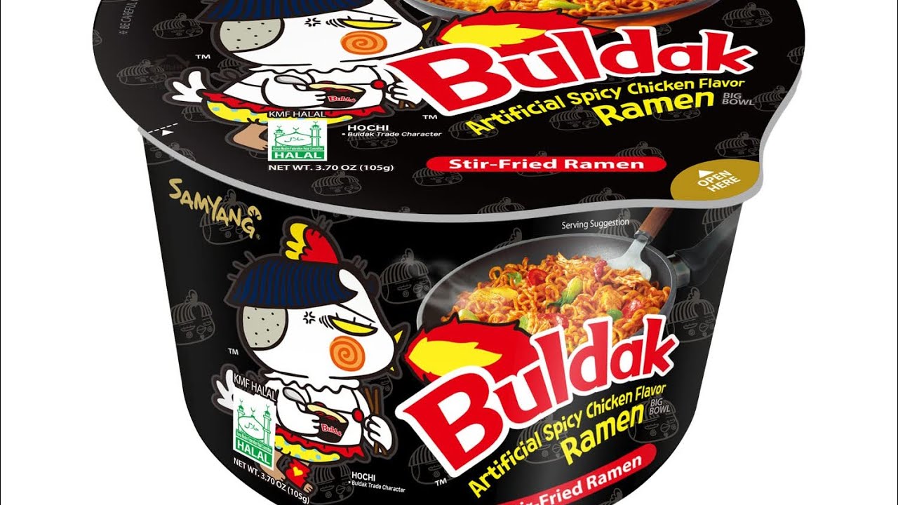 Buldak Black Big Bowl - YouTube