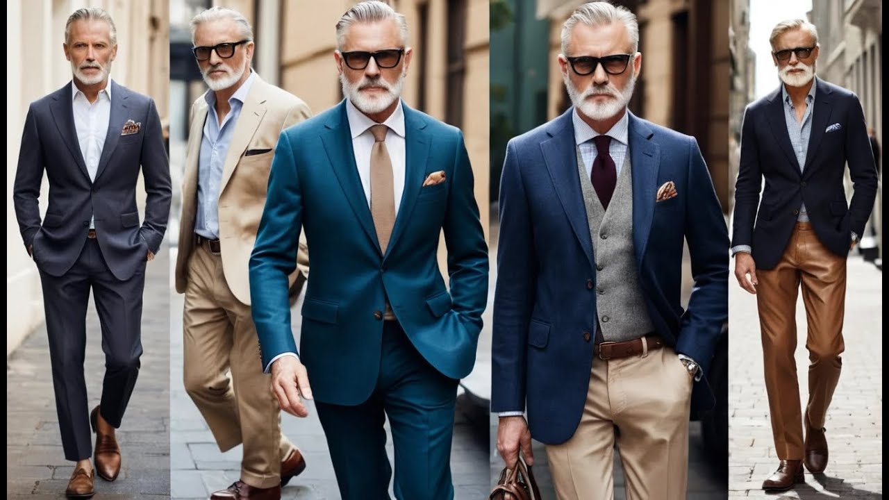 How to Dress Well: Style Rules for Men Over 50 - YouTube