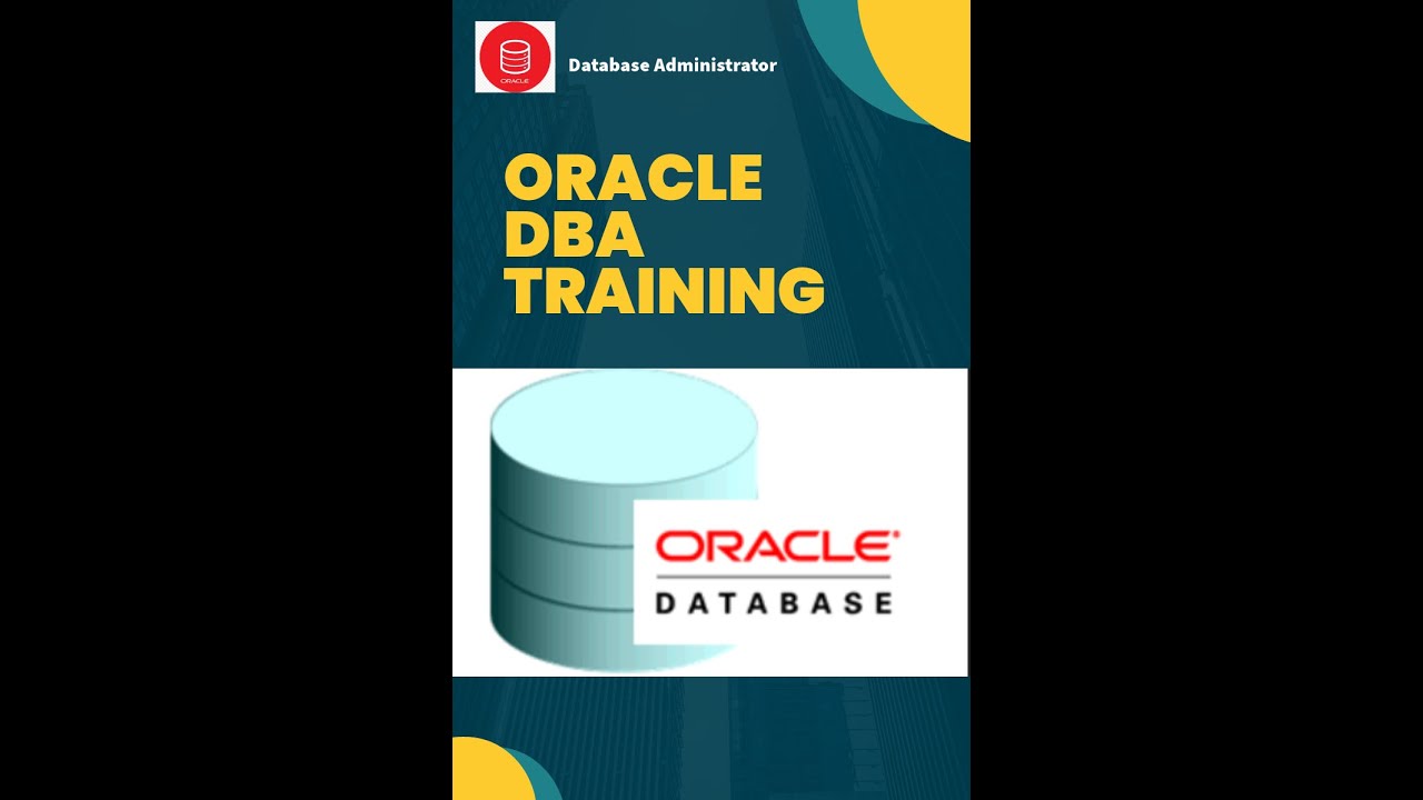 Oracle Database Administration Basic Part II - YouTube