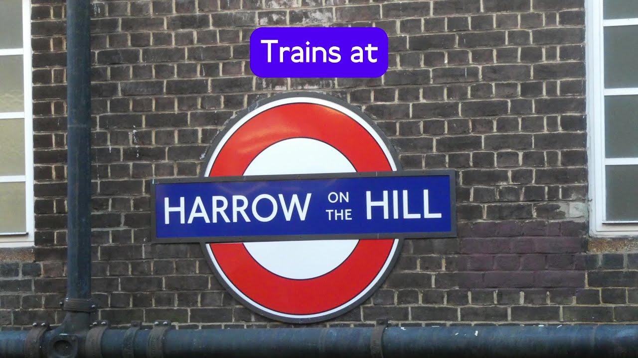 Trains at Harrow on the Hill - YouTube
