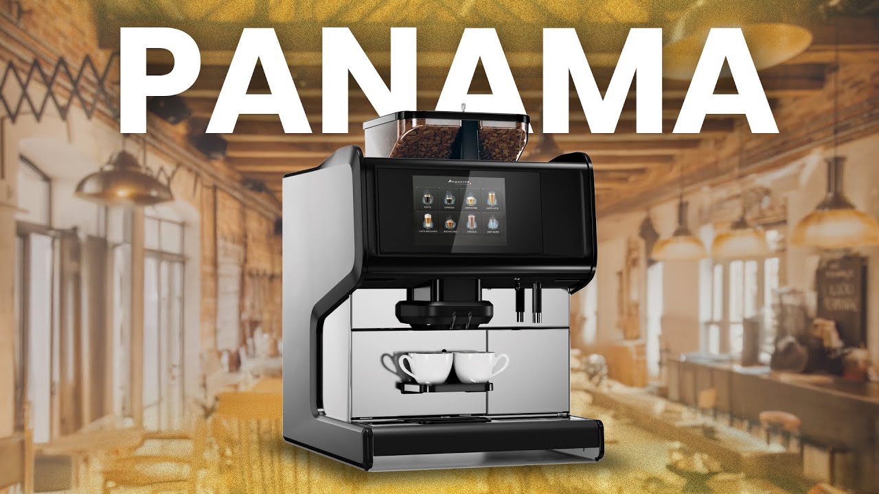The Aequator Panama! The new generation of coffee machines. - YouTube
