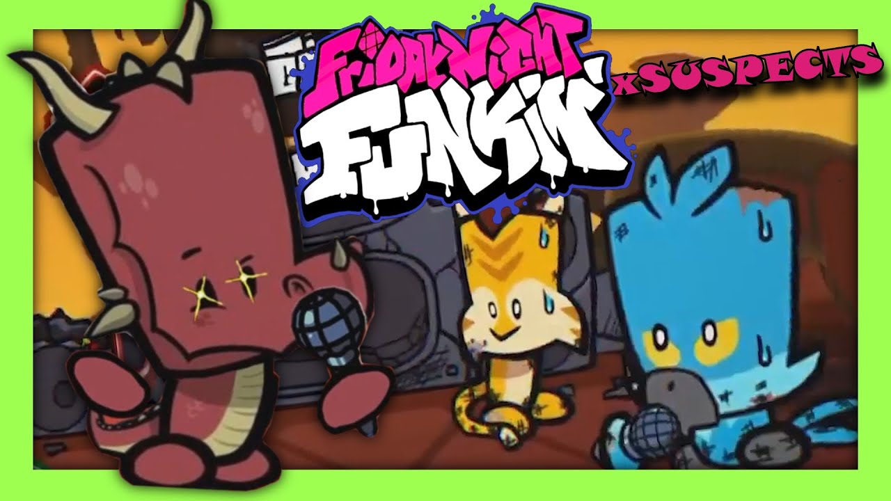 🎀 [FNF] SUSPECTS LANCE MOD 🦖 [WEEK EX] Friday Night Funkin *JUEGO ...