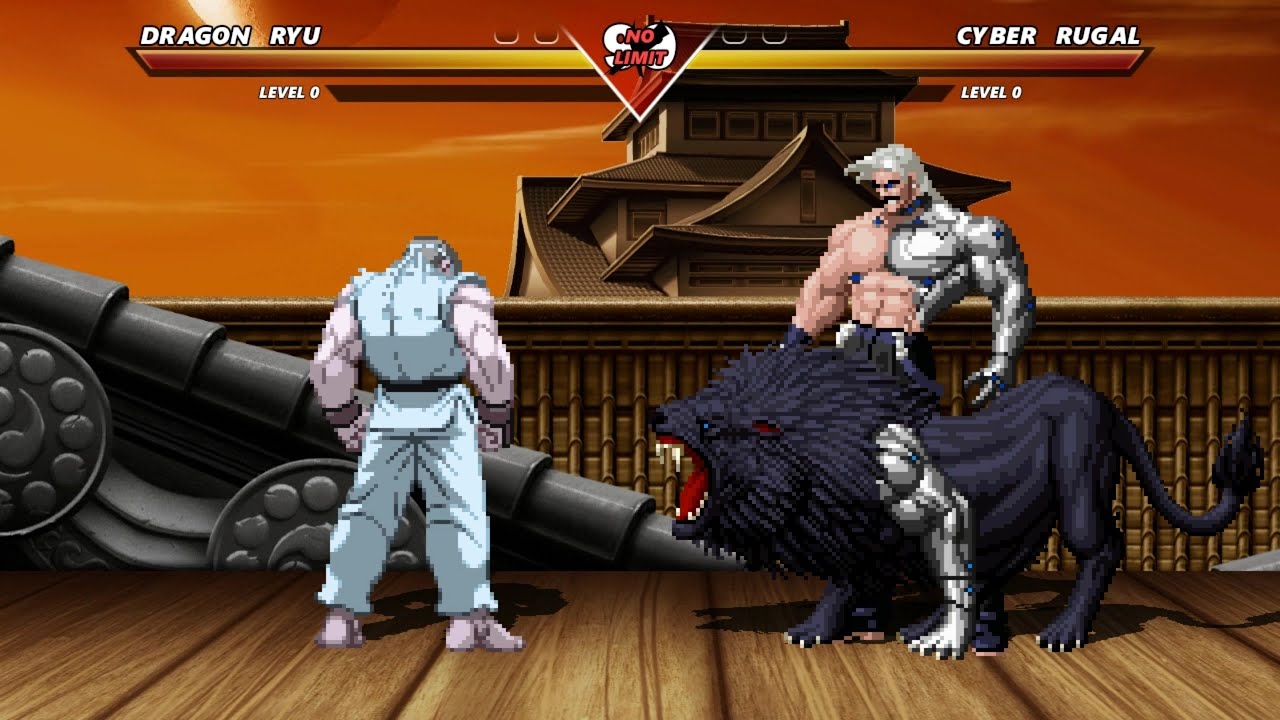 DRAGON RYU vs CYBER RUGAL - Highest Level Insane Fight‼️ - YouTube