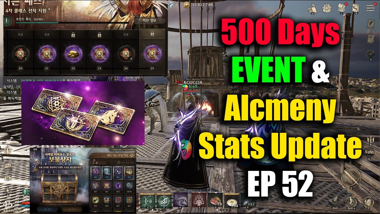 Night Crows 500 Days Event & Alchemy Stats Update EP 52 - YouTube