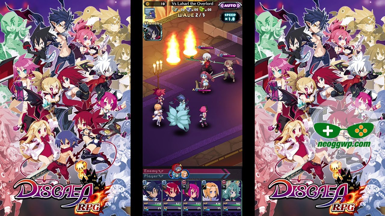 DISGAEA RPG (CBT) (Android iOS APK) - Role Playing Gameplay Chapter 1 ...